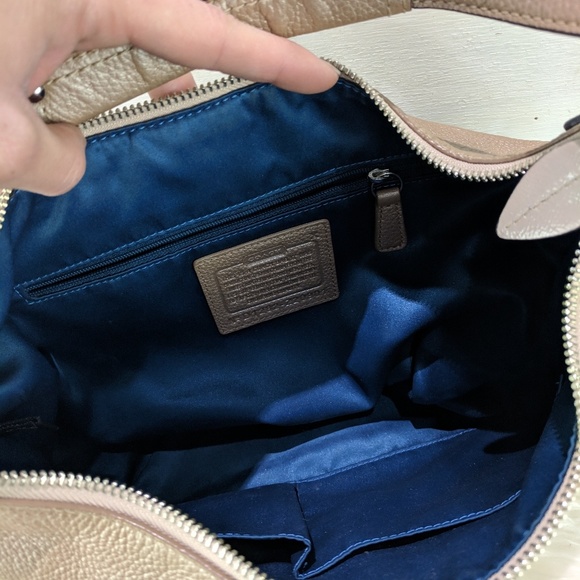 Coach | Bags | Coach Shoulderbag Gorgeous Champagne Color | Poshmark